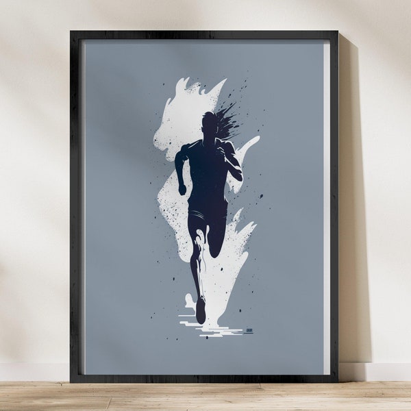 Running Art - Etsy