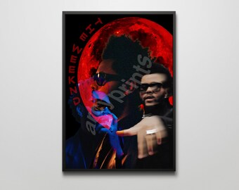 The Weeknd Dawn FM the Weeknd Digital Print Printable - Etsy