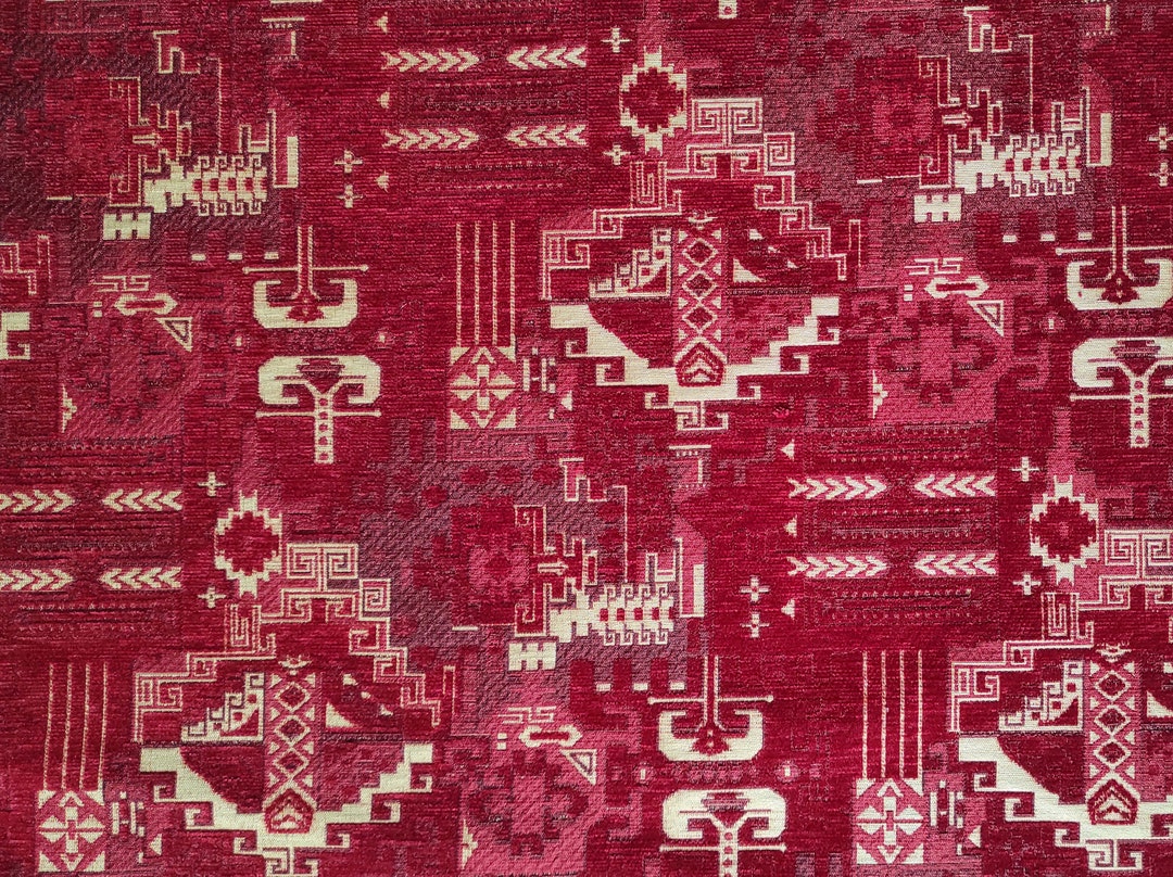 Upholstery Kilim Fabric Turkish Fabric by the Yards Oriental - Etsy