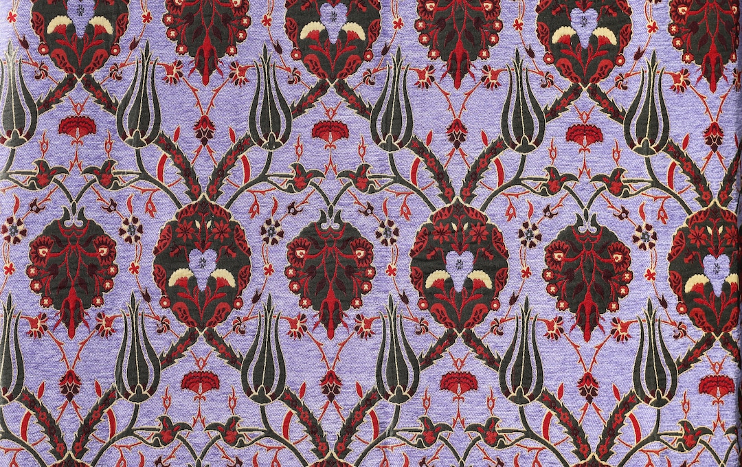 Upholstery Kilim Fabric, Turkish Fabric by the Yards, Oriental Kilim ...