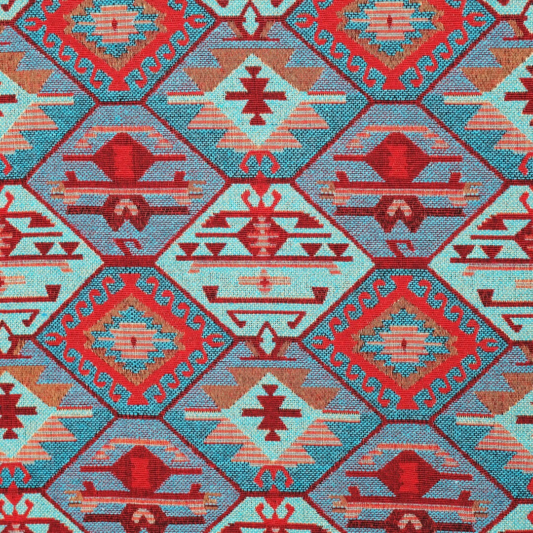 Upholstery Kilim Fabric, Turkish Fabric by the Yards, Oriental Kilim ...