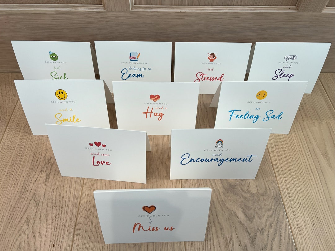 College Student Encouragement Cards - Etsy