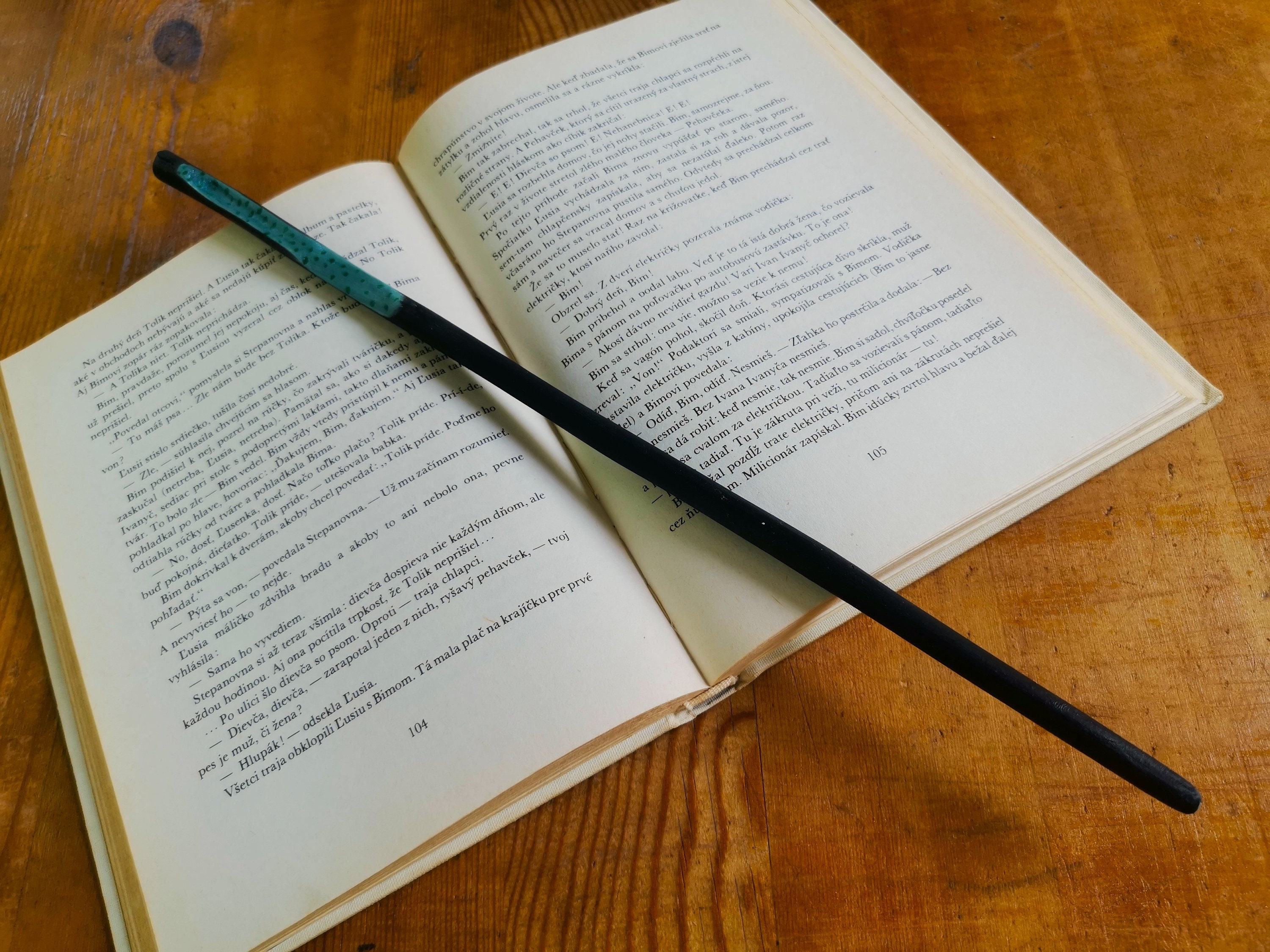 Handcrafted Wooden Magic Wand With Carved Handle - Unique Wizarding ...