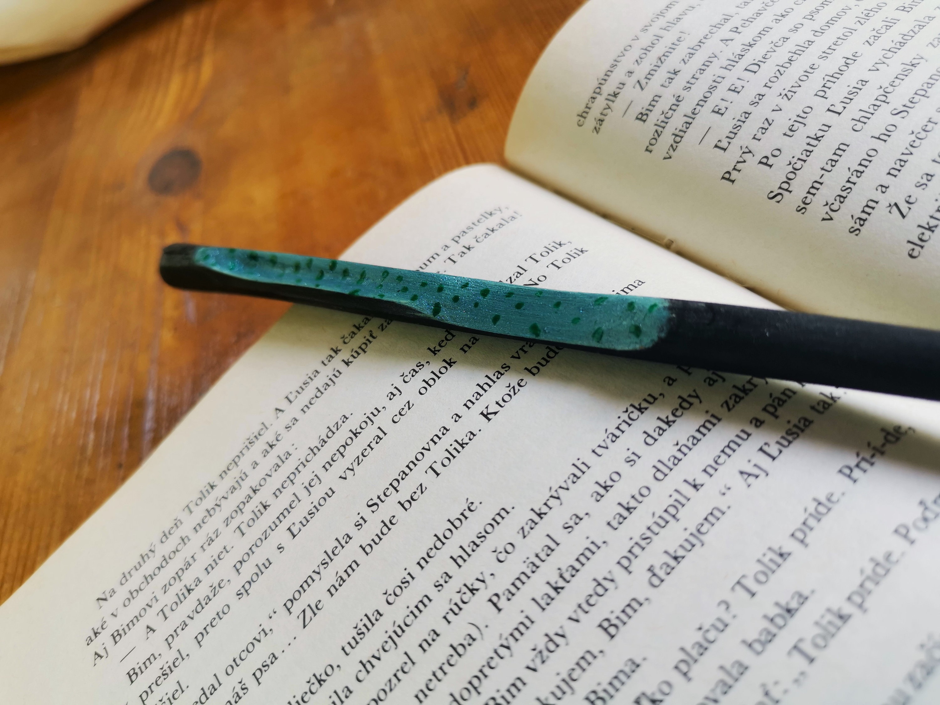 Handcrafted Wooden Magic Wand With Carved Handle - Unique Wizarding ...