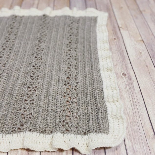CROCHET PATTERN - Annabelle Baby Blanket Crochet Pattern - Easy Crochet ...