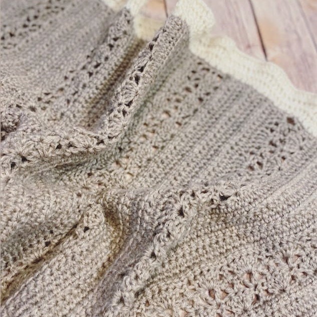 CROCHET PATTERN Annabelle Baby Blanket Crochet Pattern Easy Crochet ...