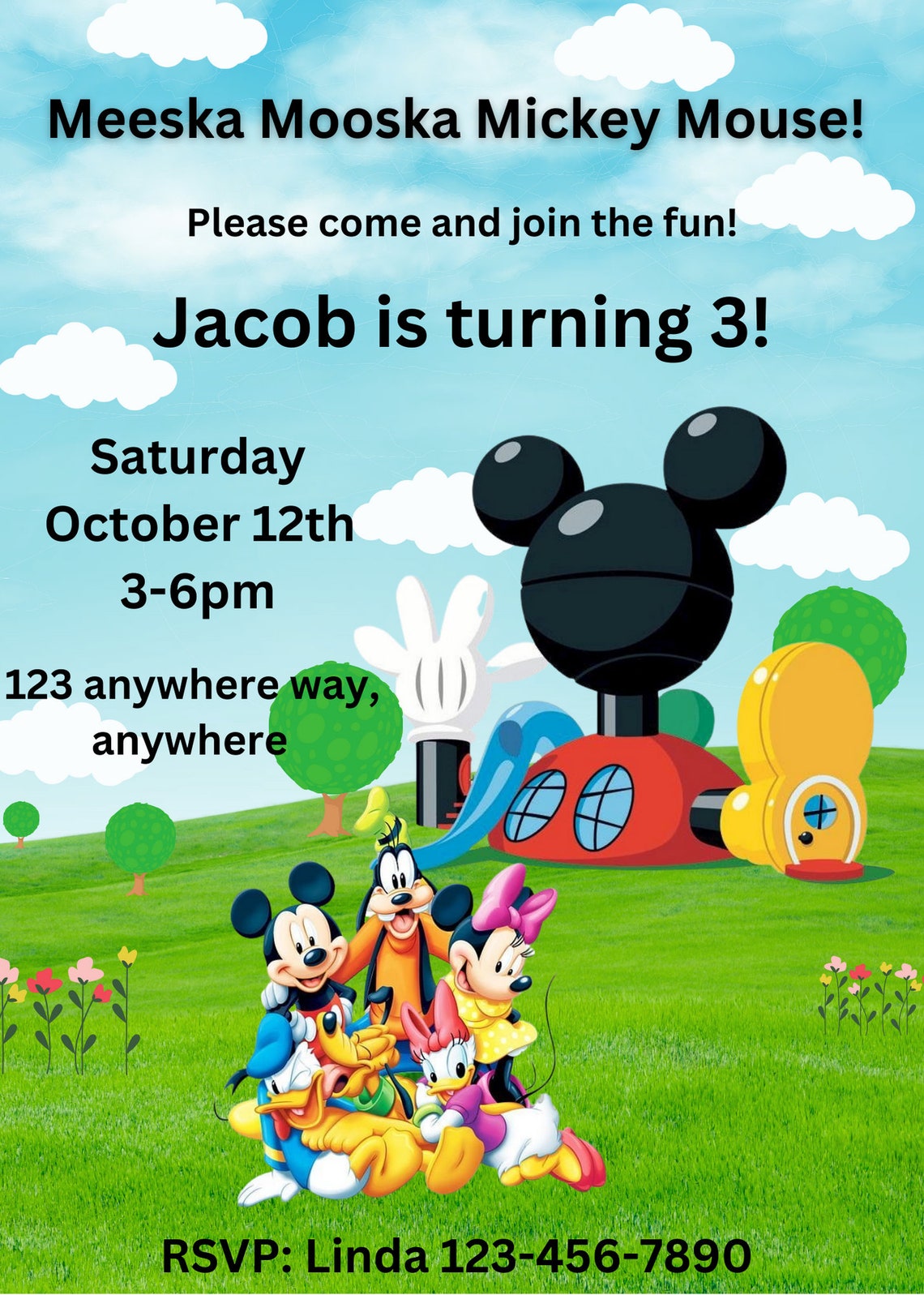 Mickey Mouse Clubhouse - Etsy