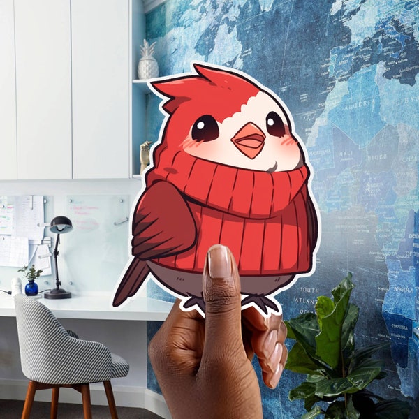 Cardinal Decal - Etsy