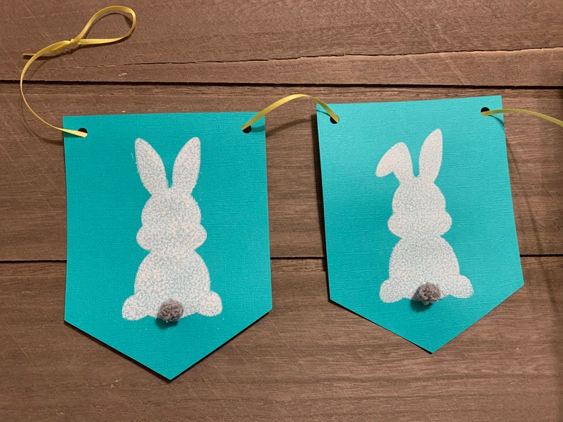 Bunny Flag Banner - Etsy