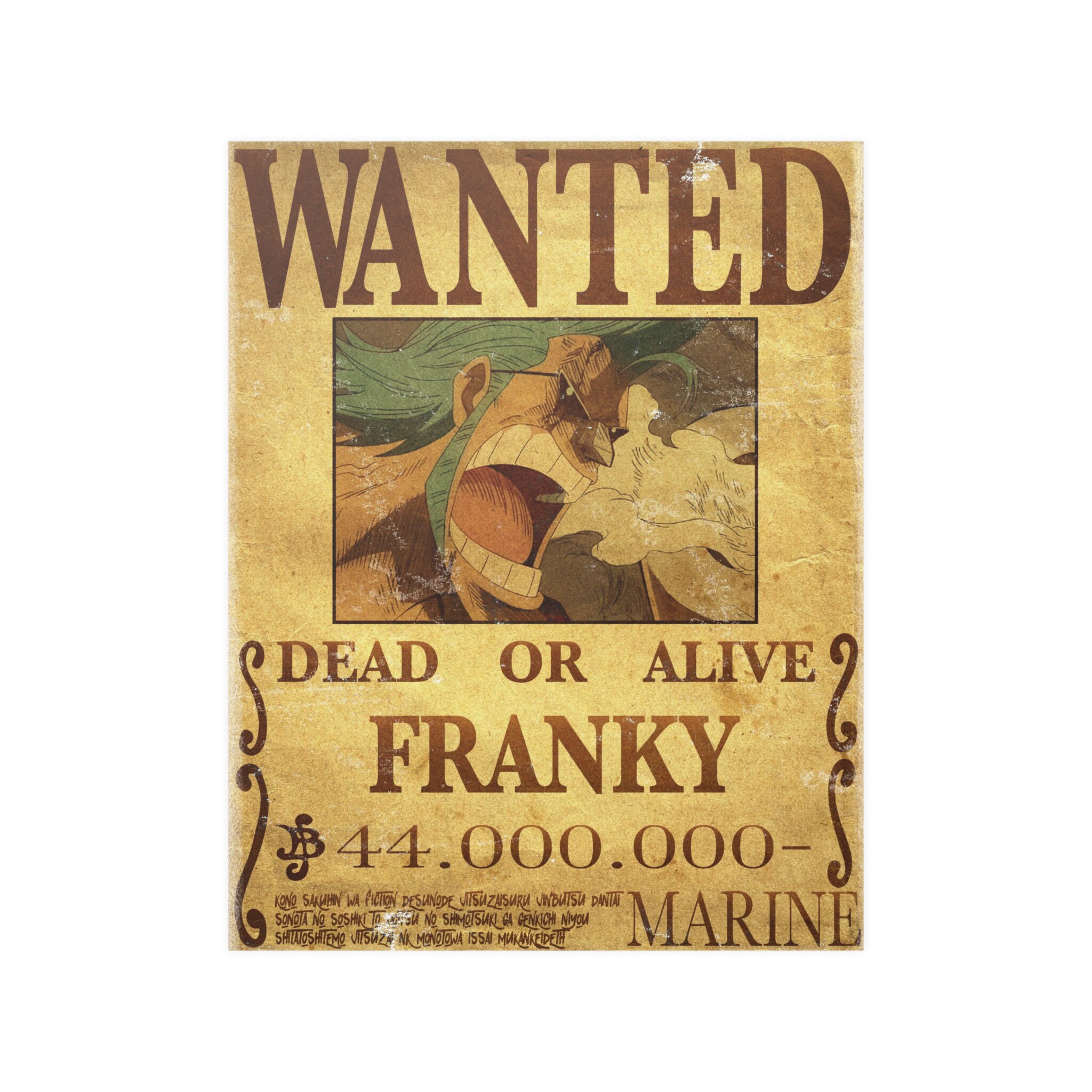 One Piece Wanted Posters Current and Old, One Piece Bounty Posters, OP ...