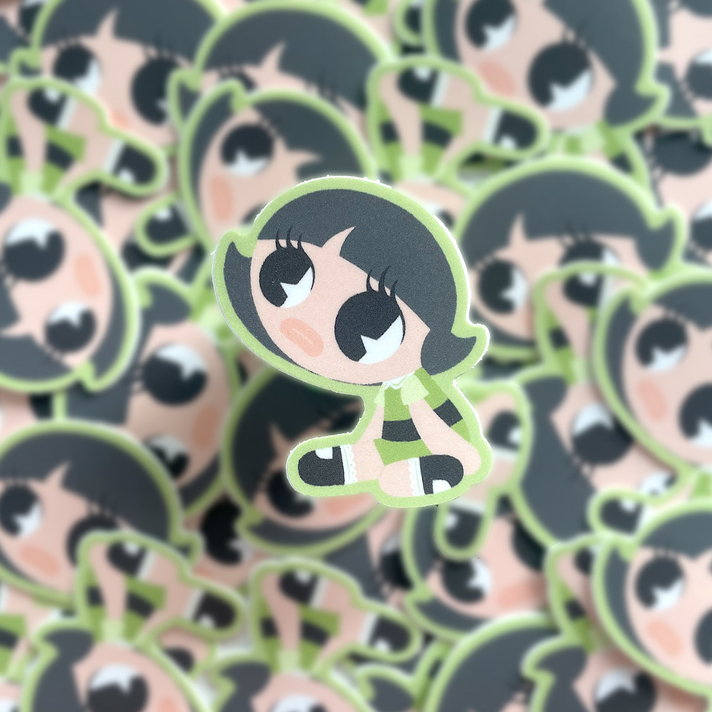 Powerpuff Girls Stickers - Etsy