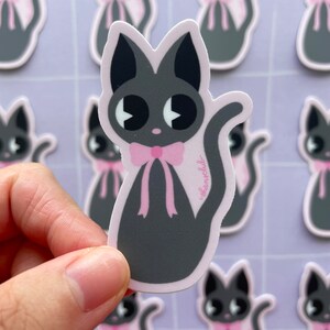 Studio Ghibli Jiji Sticker - Etsy