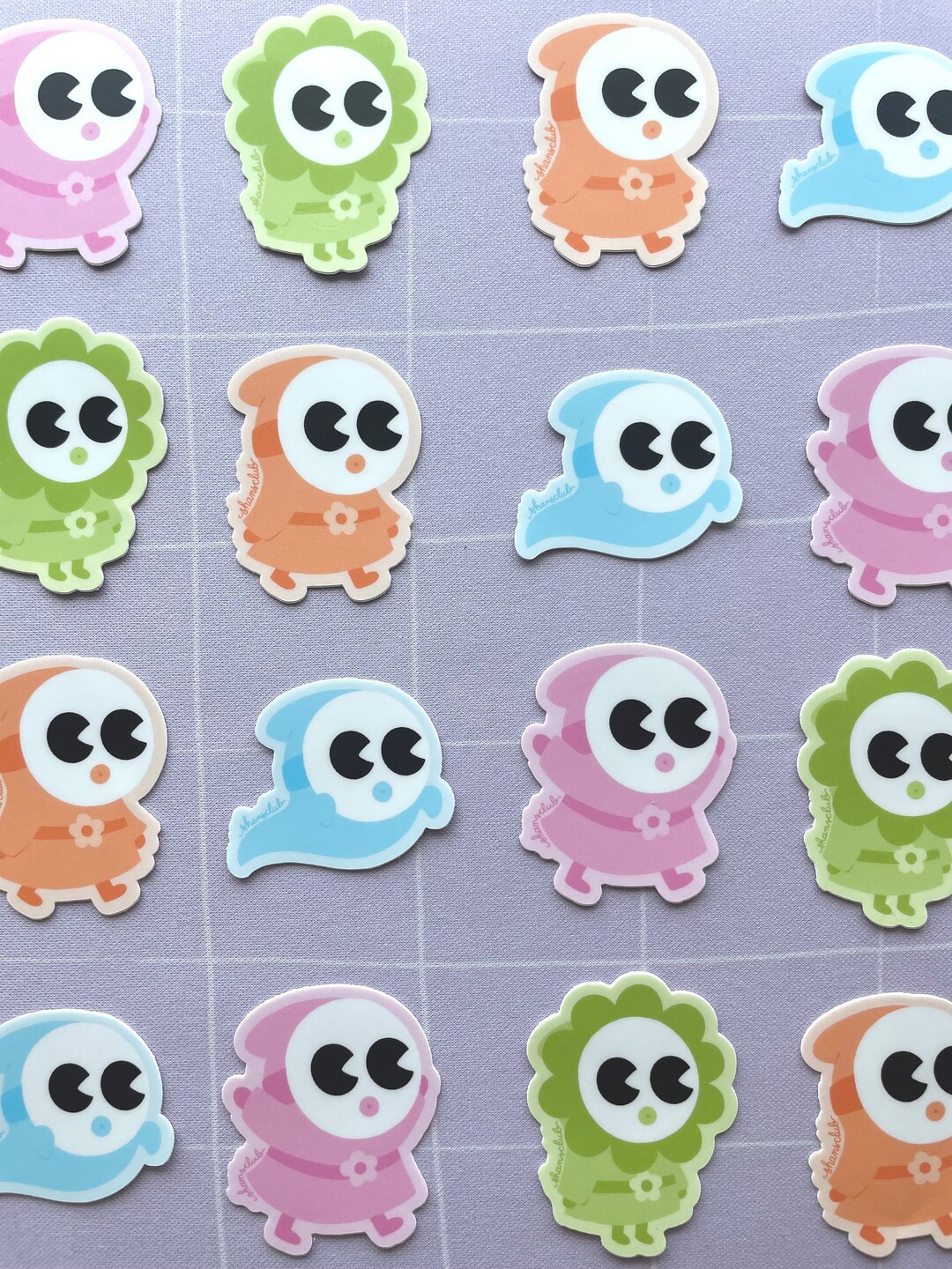 Super Mario Shy Guy Stickers - Etsy UK