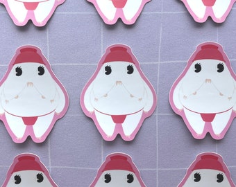 Spirited Away Radish Spirit Vinyl Decal From Studio Ghibli Laptop Decal ...