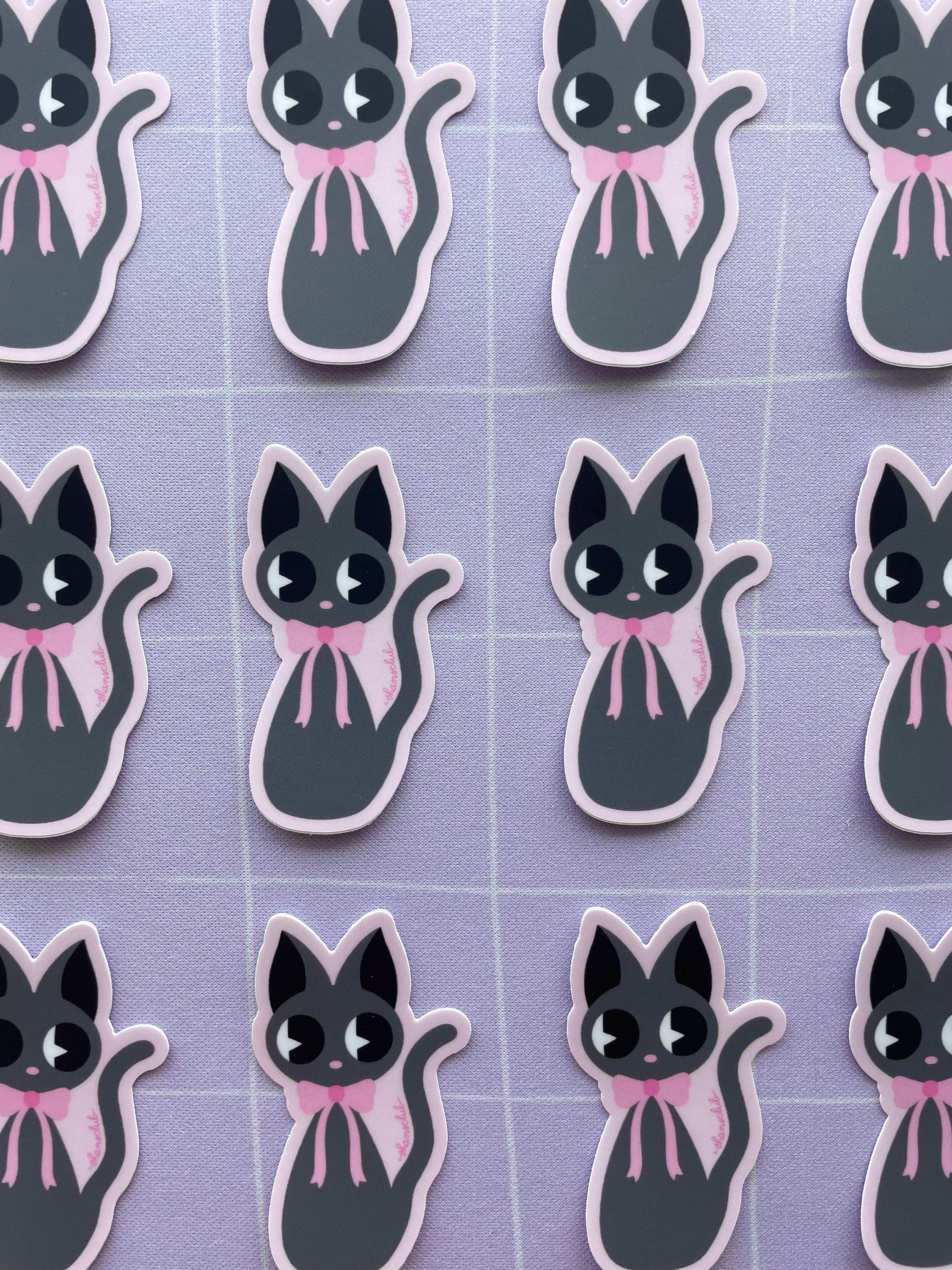 Studio Ghibli Jiji Sticker - Etsy