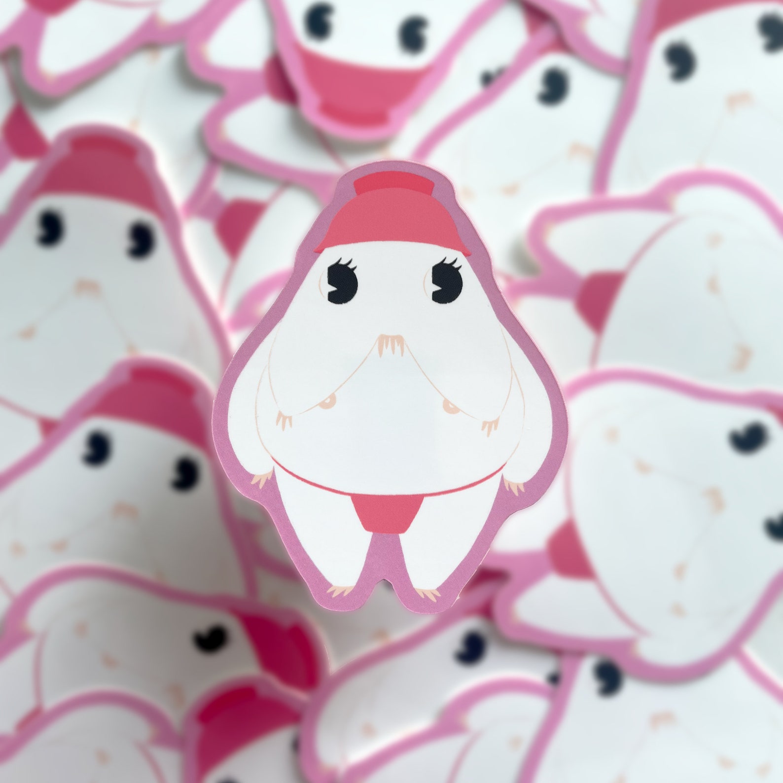Studio Ghibli Radish Spirit Sticker (vinyl, Uv and Water Resistant) - Etsy