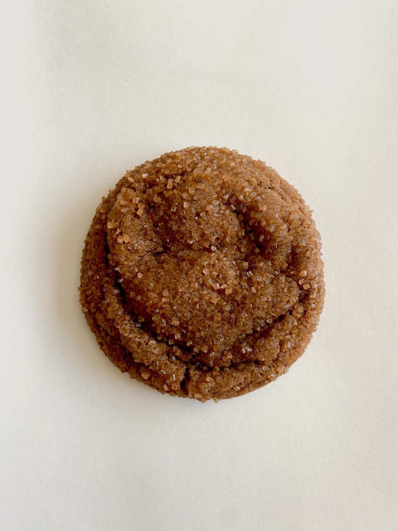 LARGE Soft Molasses Ginger Spice Cookies Homemade - Etsy