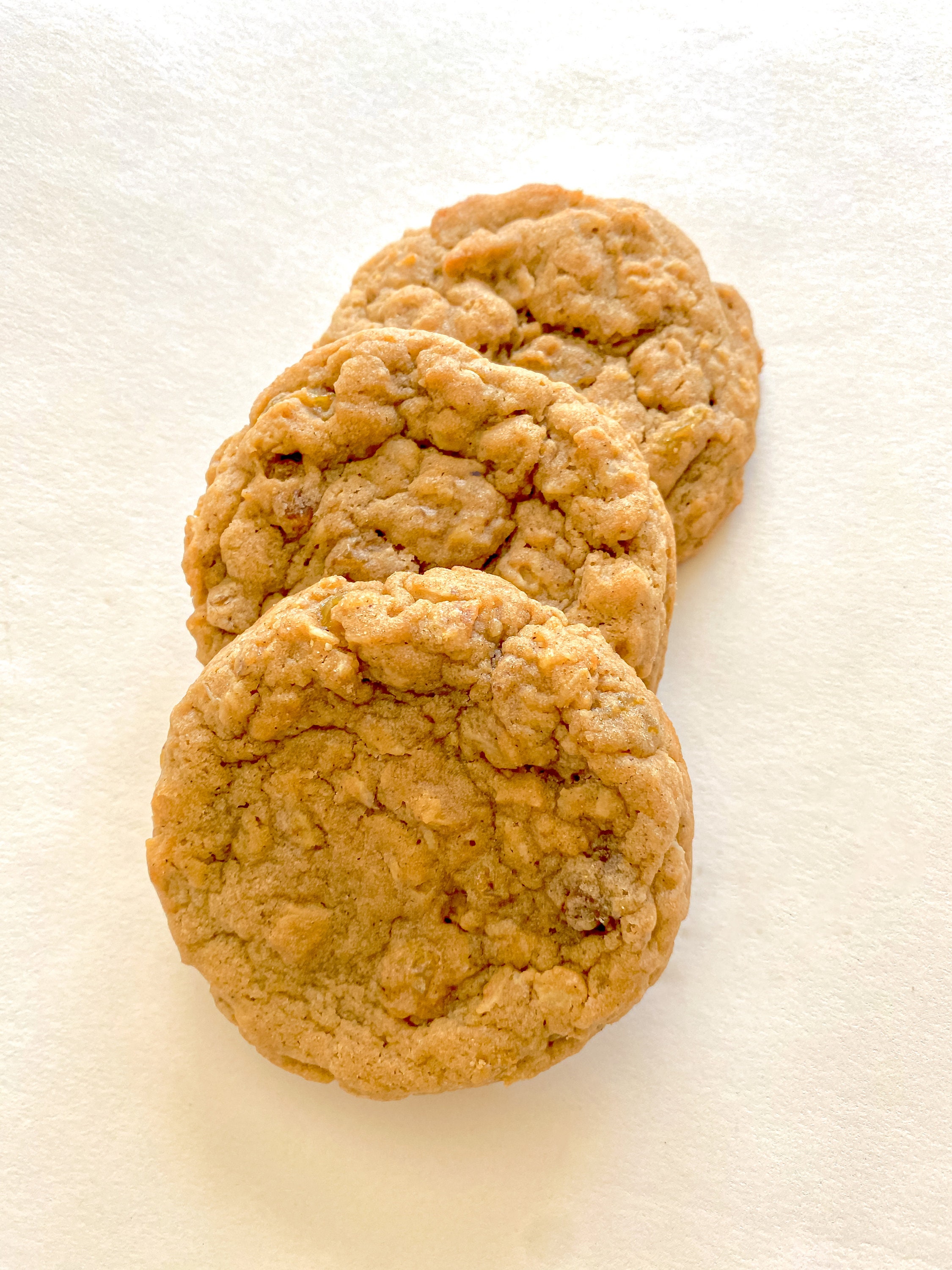 A Half Dozen LARGE Golden Oatmeal Raisin Cookies Homemade - Etsy