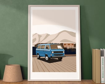 Poster "volkswagen Bus" - Etsy