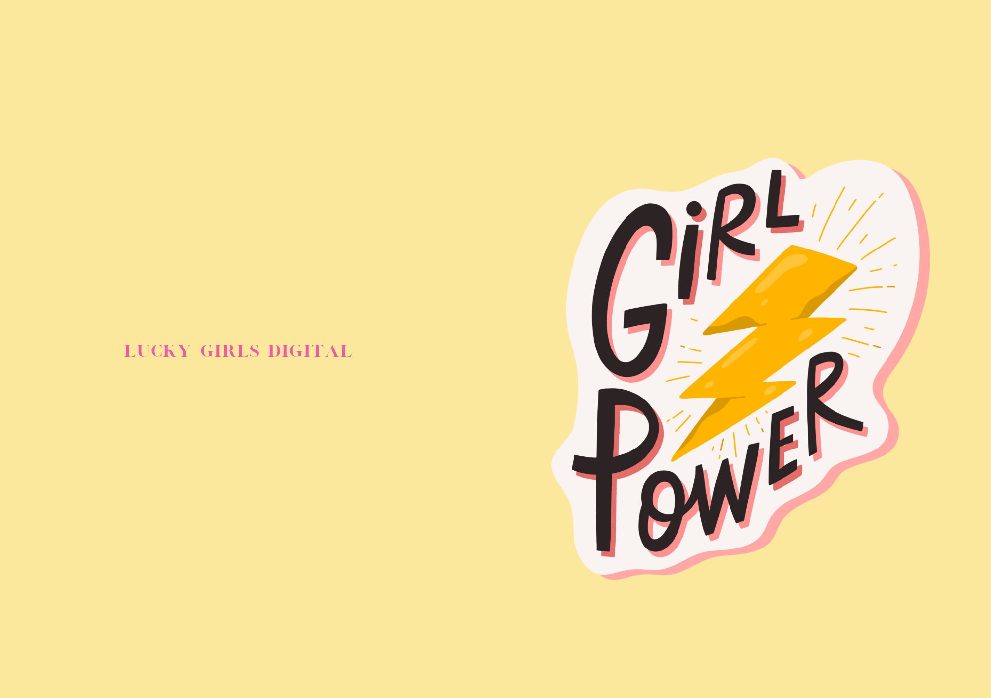 PRINTABLE International Women's Day Cards L IWD STICKER Design L 6 ...
