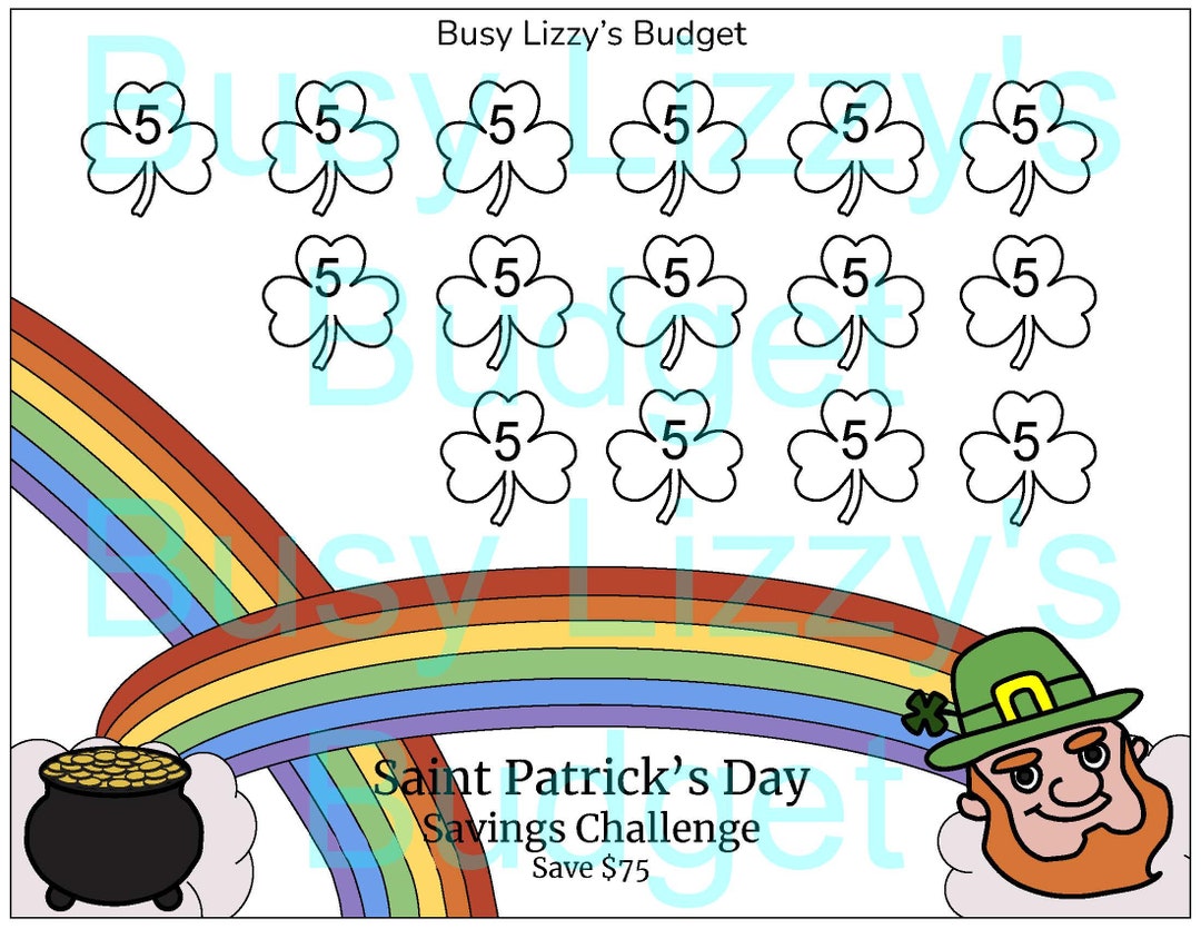Saint Patrick's Day Savings Challenge - Etsy
