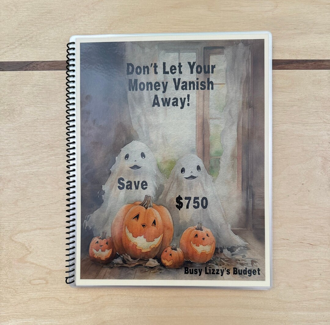 Don't Let Your Money Vanish Away! Halloween Savings Challenge Scratch ...