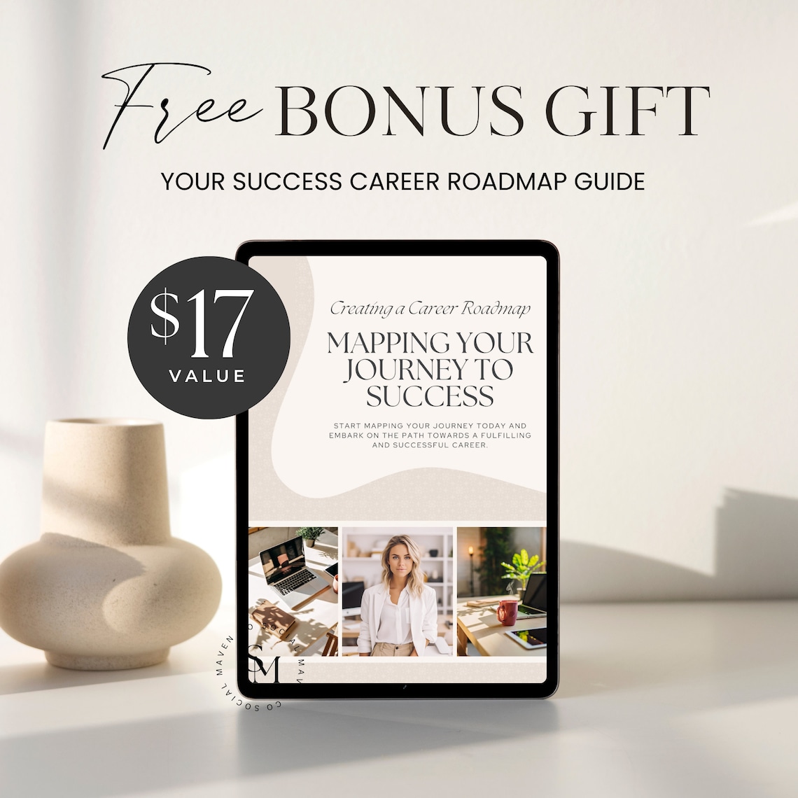 CV Template, Editable in Canva, 1 Page CV Canva, Blue, Professional ...