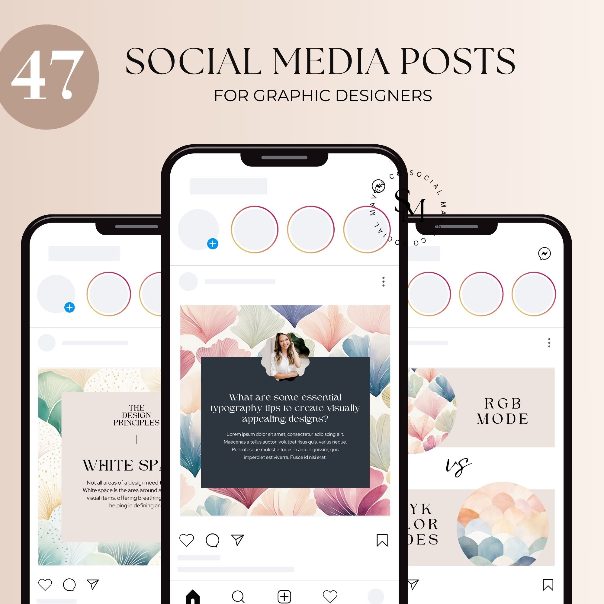 Instagram Templates for Designers, Editable Canva, Graphic Designer ...
