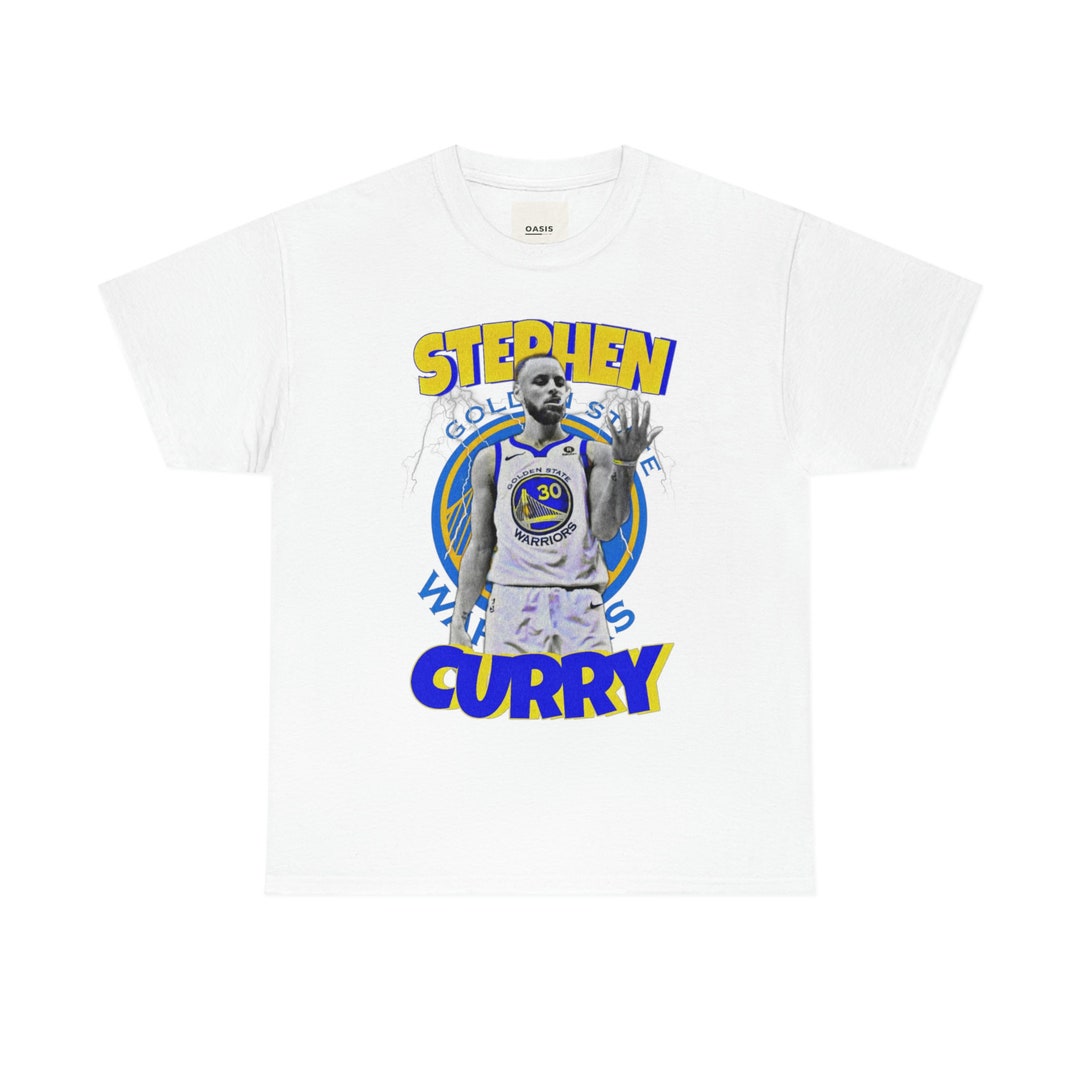 Steph Curry Shirt Vintage 90s Graphic Tee Unisex Heavy 100% Cotton Tee ...