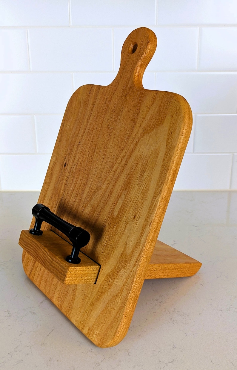 Hardwood Recipe Holder Stand (for Cookbooks, Pages, Tablets) - Etsy