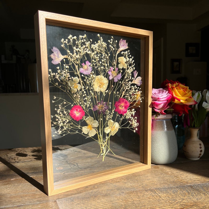 Framed Dried Flowers - Etsy