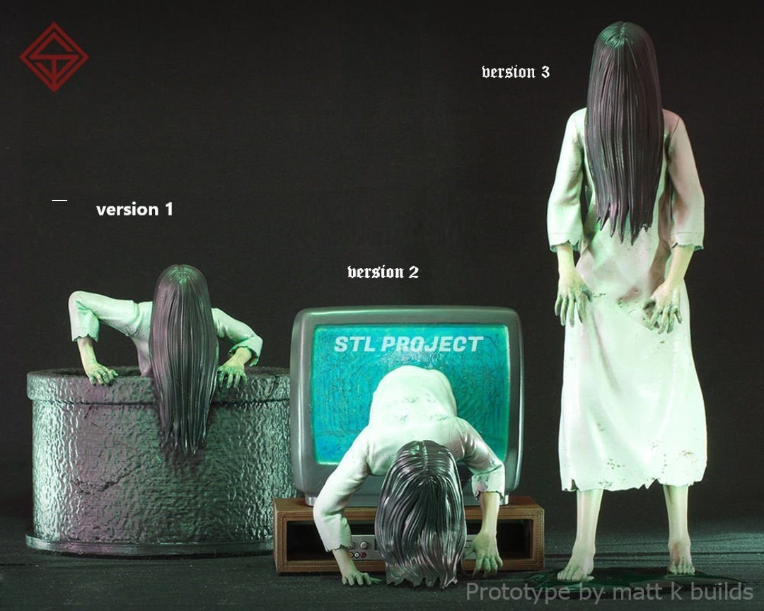 The Ring Sadako Figure/statue / Hand Painted / 3d Print - Etsy