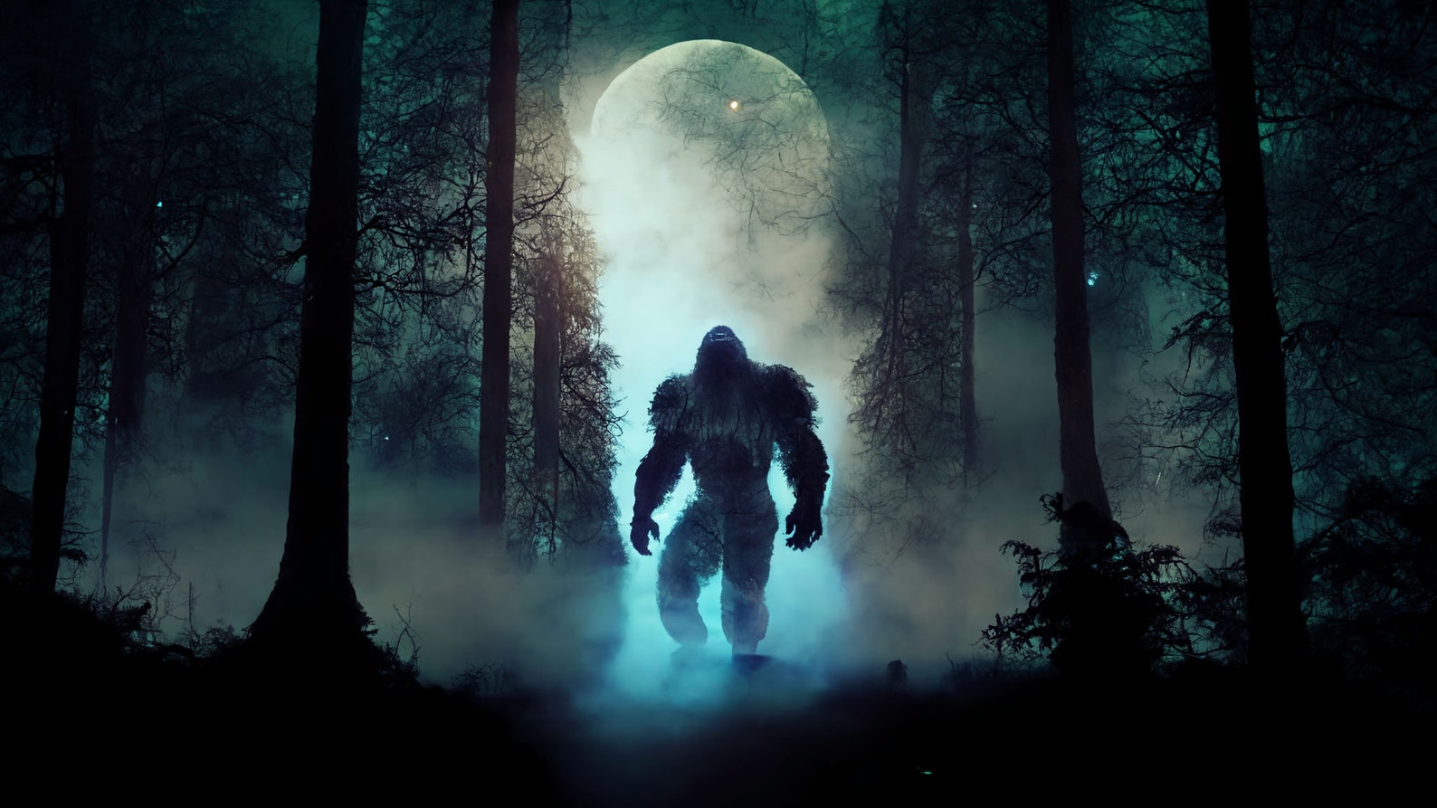 Sasquatch Bigfoot Computer iPad Wallpaper Background Image of Bigfoot ...