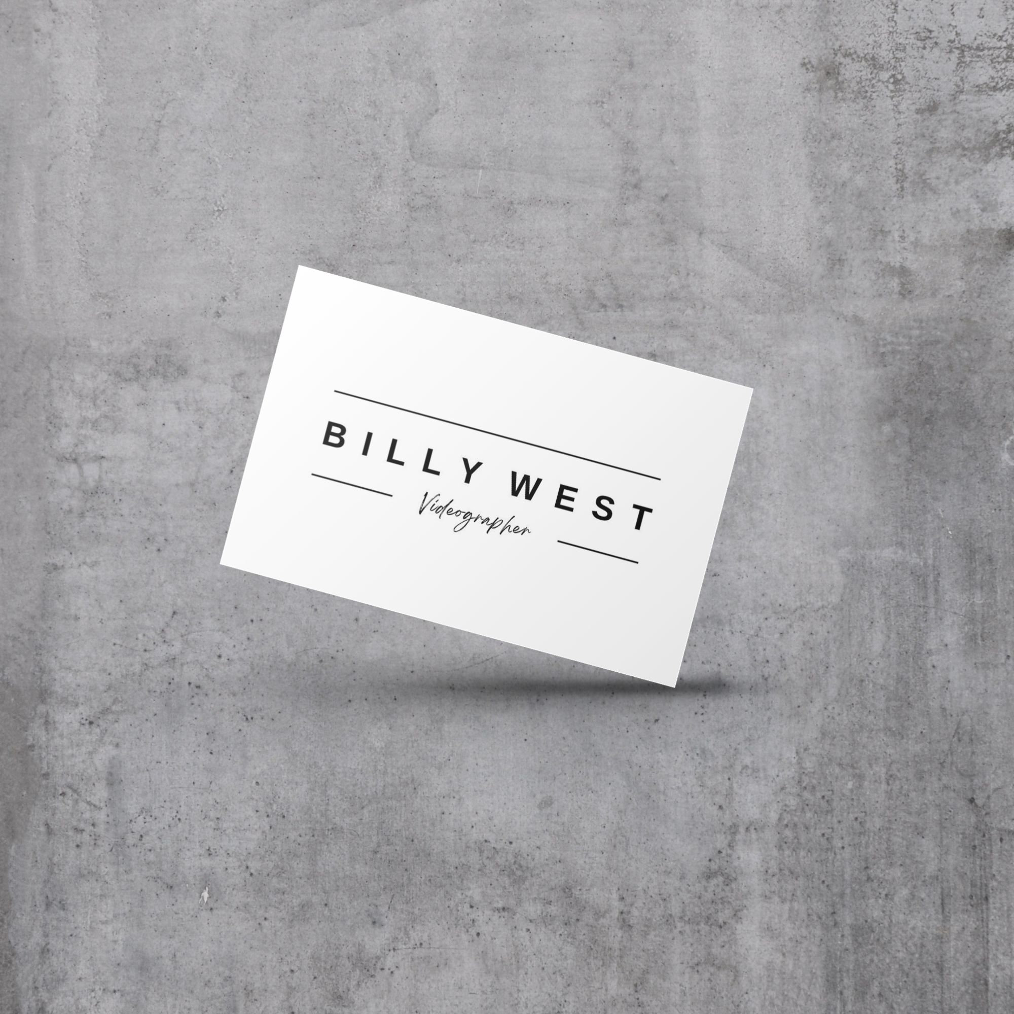Simple Business Card Template With QR Code. Small Business Owner ...
