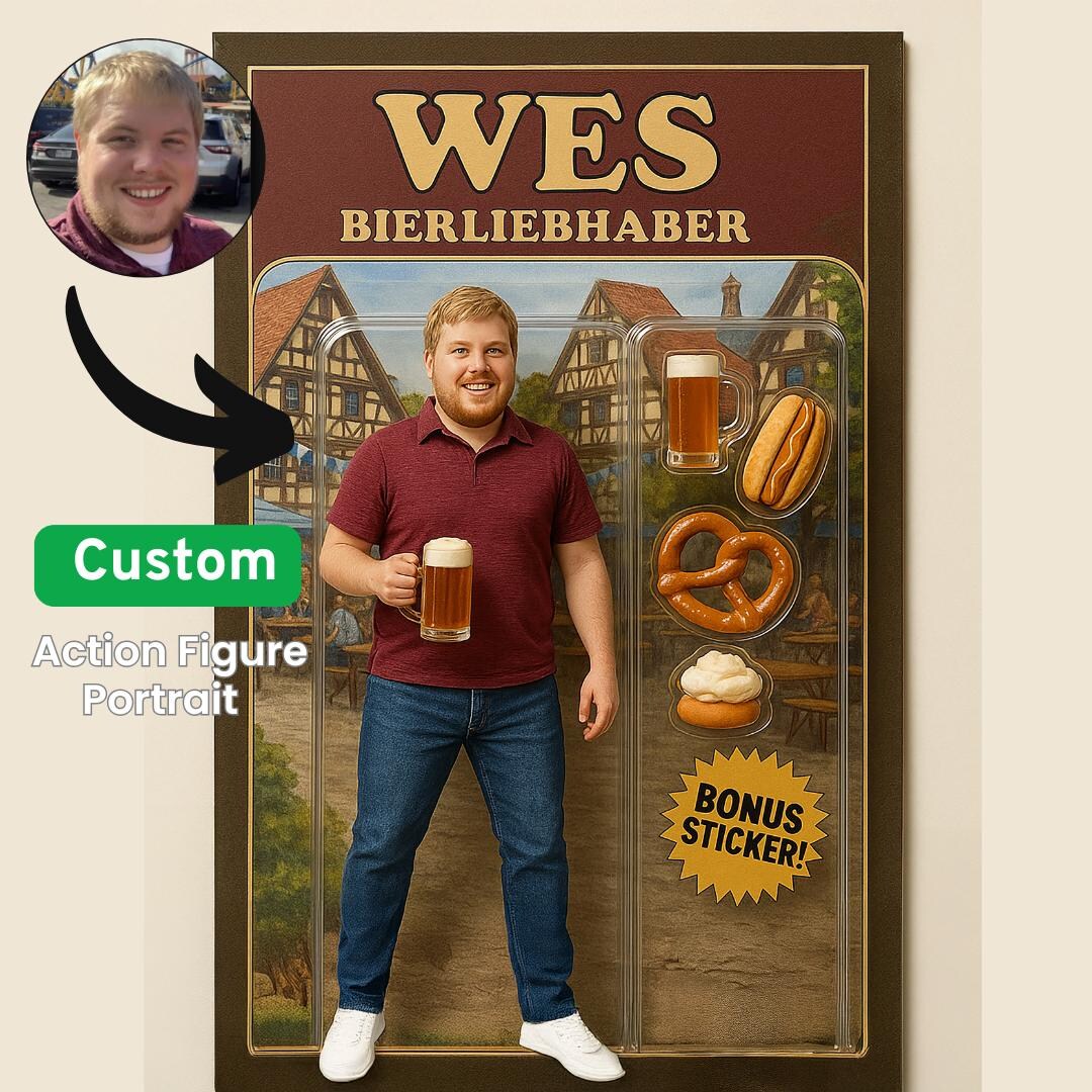 Custom Action Figure, Personalized Toy Box, Turn Yourself Into an ...