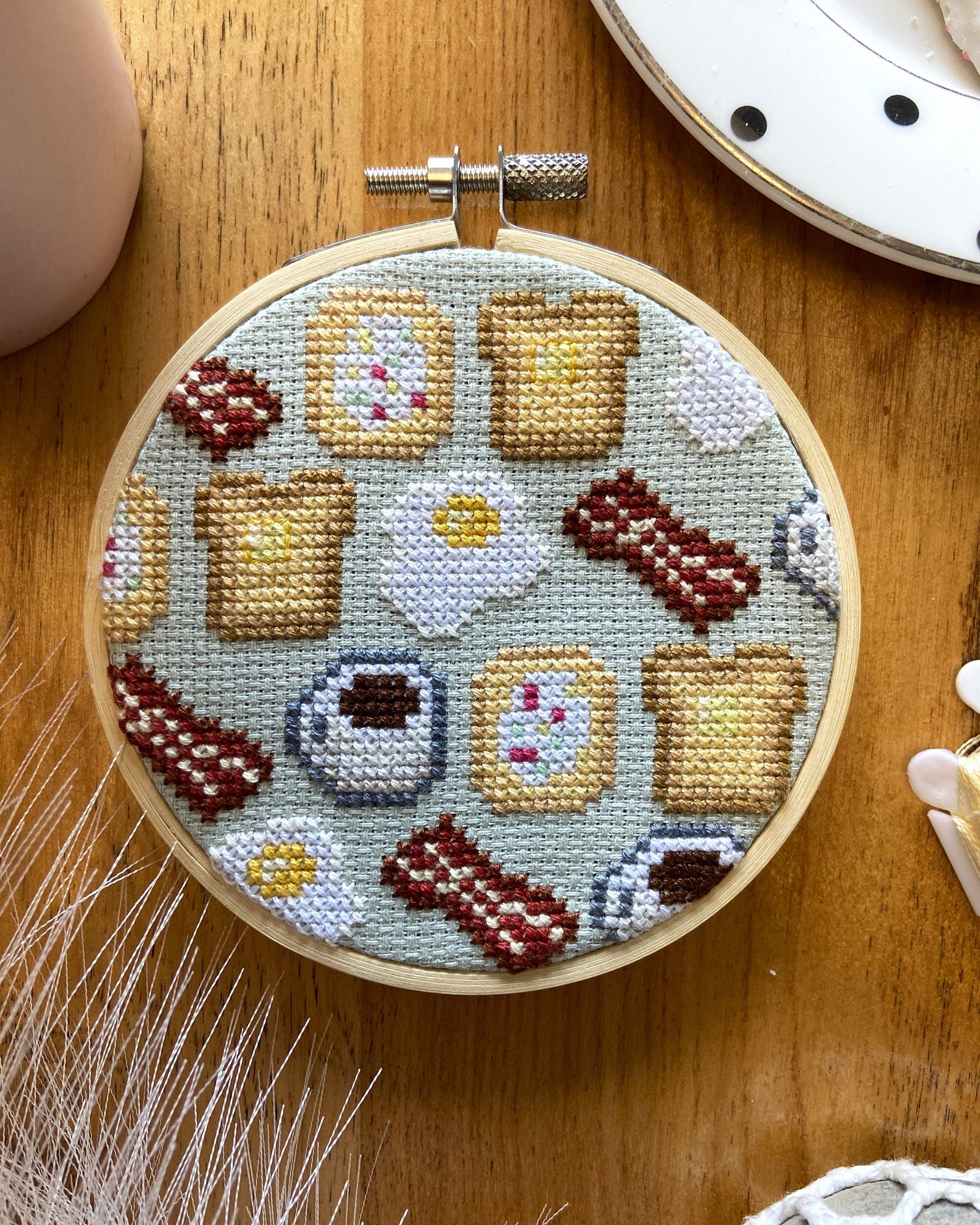 Brekkie Sampler - Cross Stitch Pattern PDF - Etsy