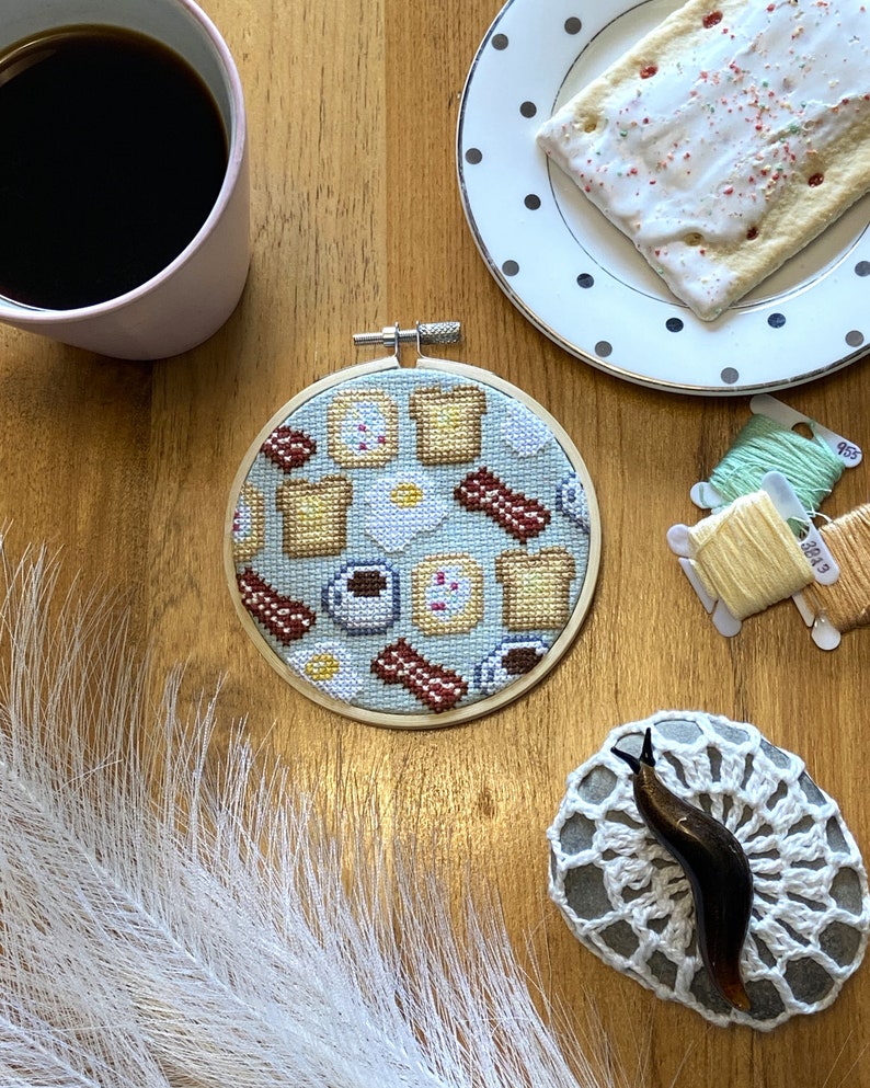 Brekkie Sampler - Cross Stitch Pattern PDF - Etsy