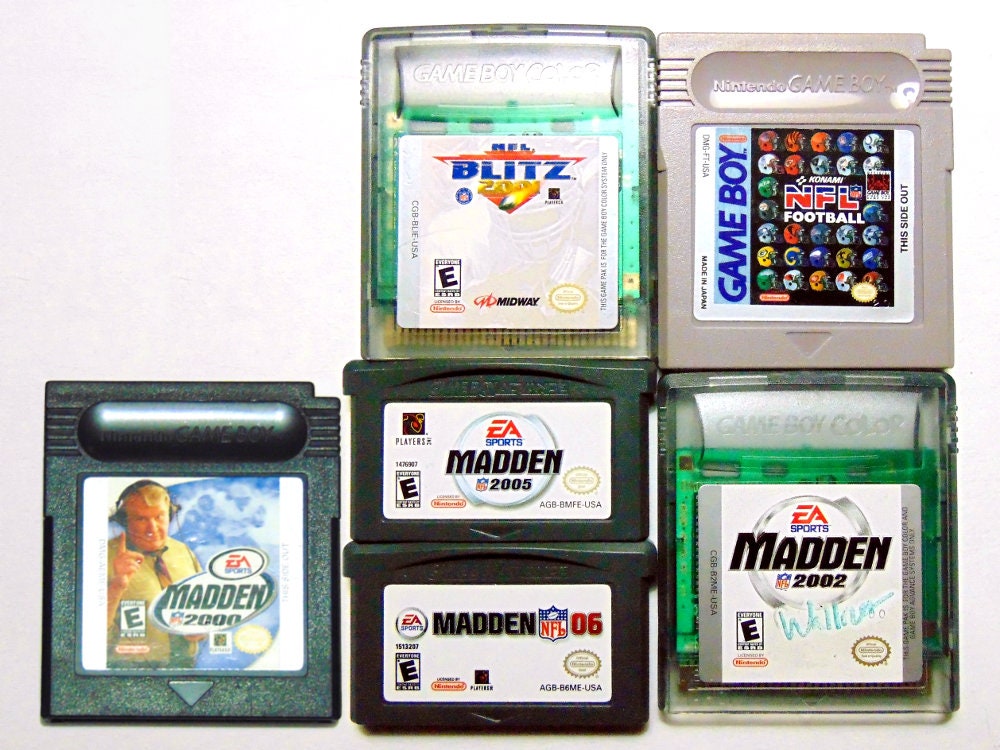 Packs Nintendo Gameboy, Color, Advance, & DS Cartridges - Etsy