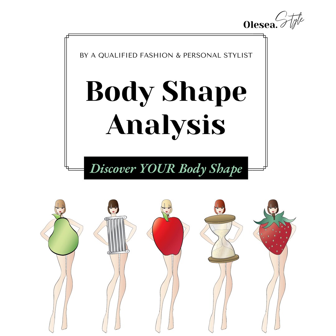 Female Body Shape Analysis And Apparel Recommendations Style Etsy