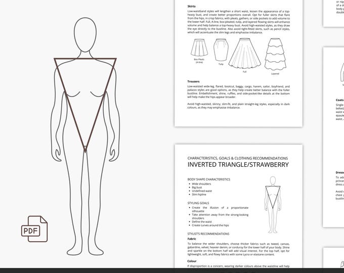 Inverted Triangle Capsule Wardrobe Guide – 87 Outfits for Your Body ...