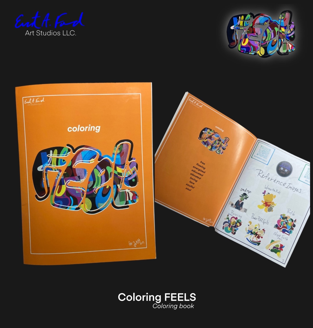 Coloring FEELS Color Book - Etsy