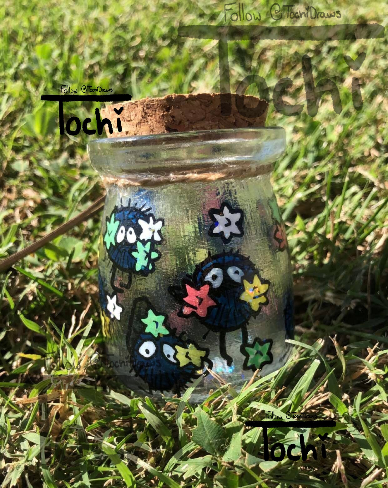 Soot Sprite Cartoon/anime Jar Décor - Etsy