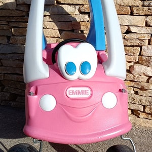 Little Tikes Custom License Plate Set / Cozy Coupe Custom Emblem Set ...