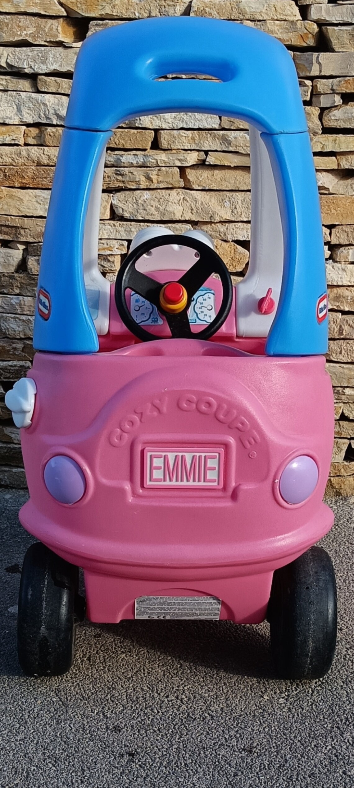 Little Tikes Custom License Plate Set / Cozy Coupe Custom Emblem Set ...