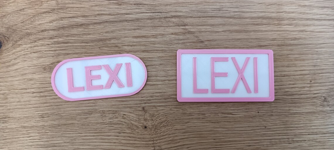 Little Tikes Custom License Plate Set / Cozy Coupe Custom Emblem Set ...