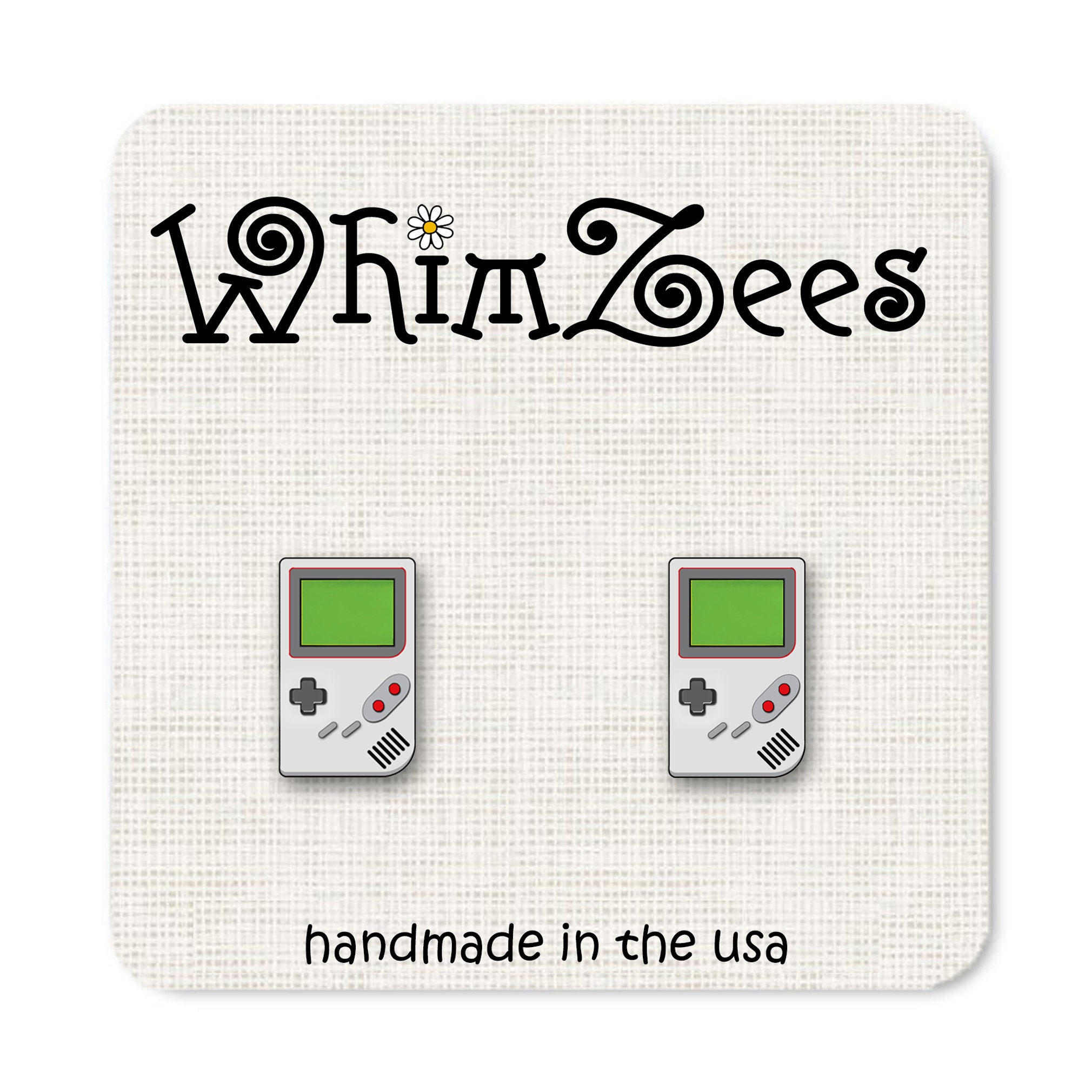 Video Game Earrings, Retro Video Game Earrings, Retro Handheld Video ...