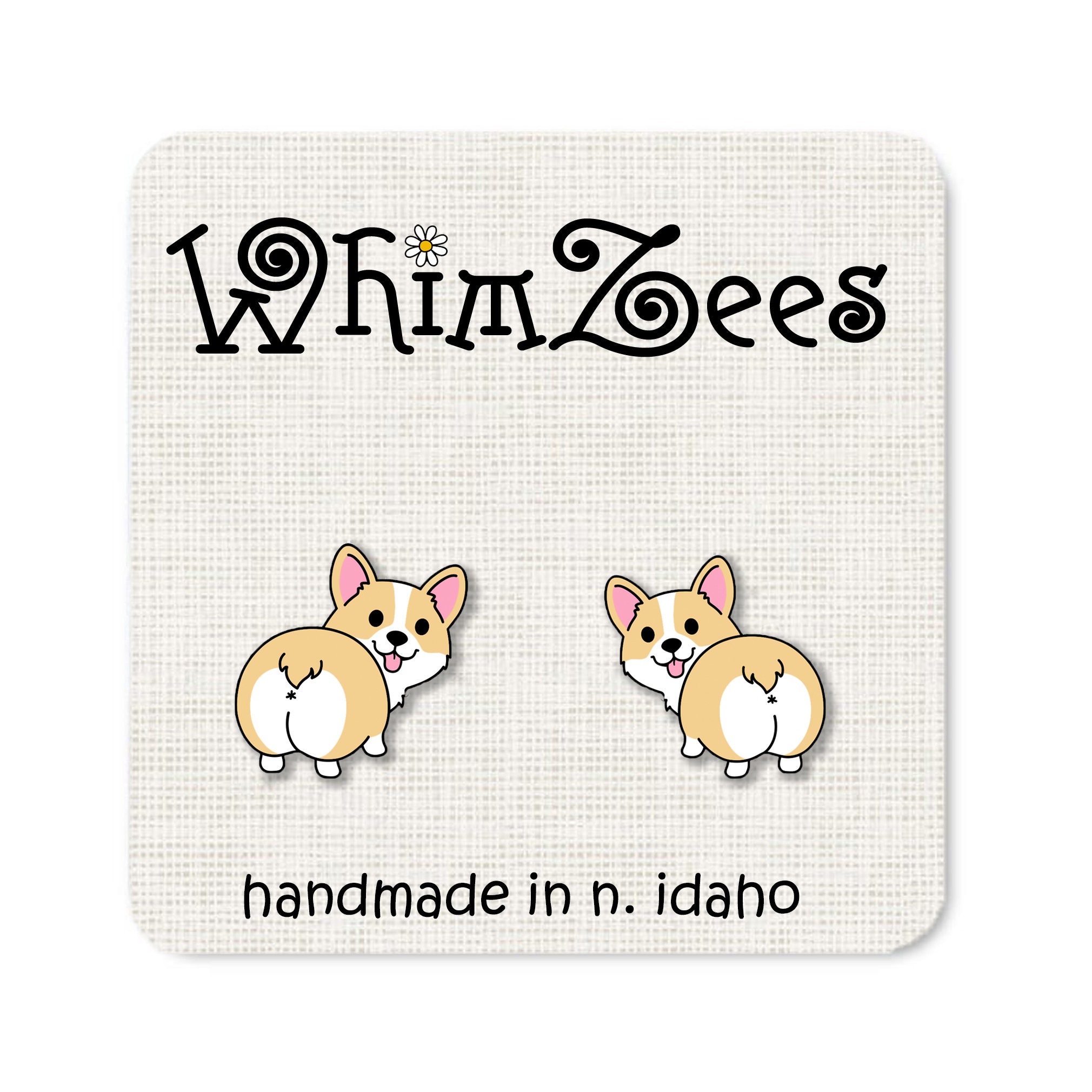 Corgi Butt Earrings Corgi Butt Posts Corgi Butts Corgi Earrings Cute Corgis Corgi Lovers Gift ...