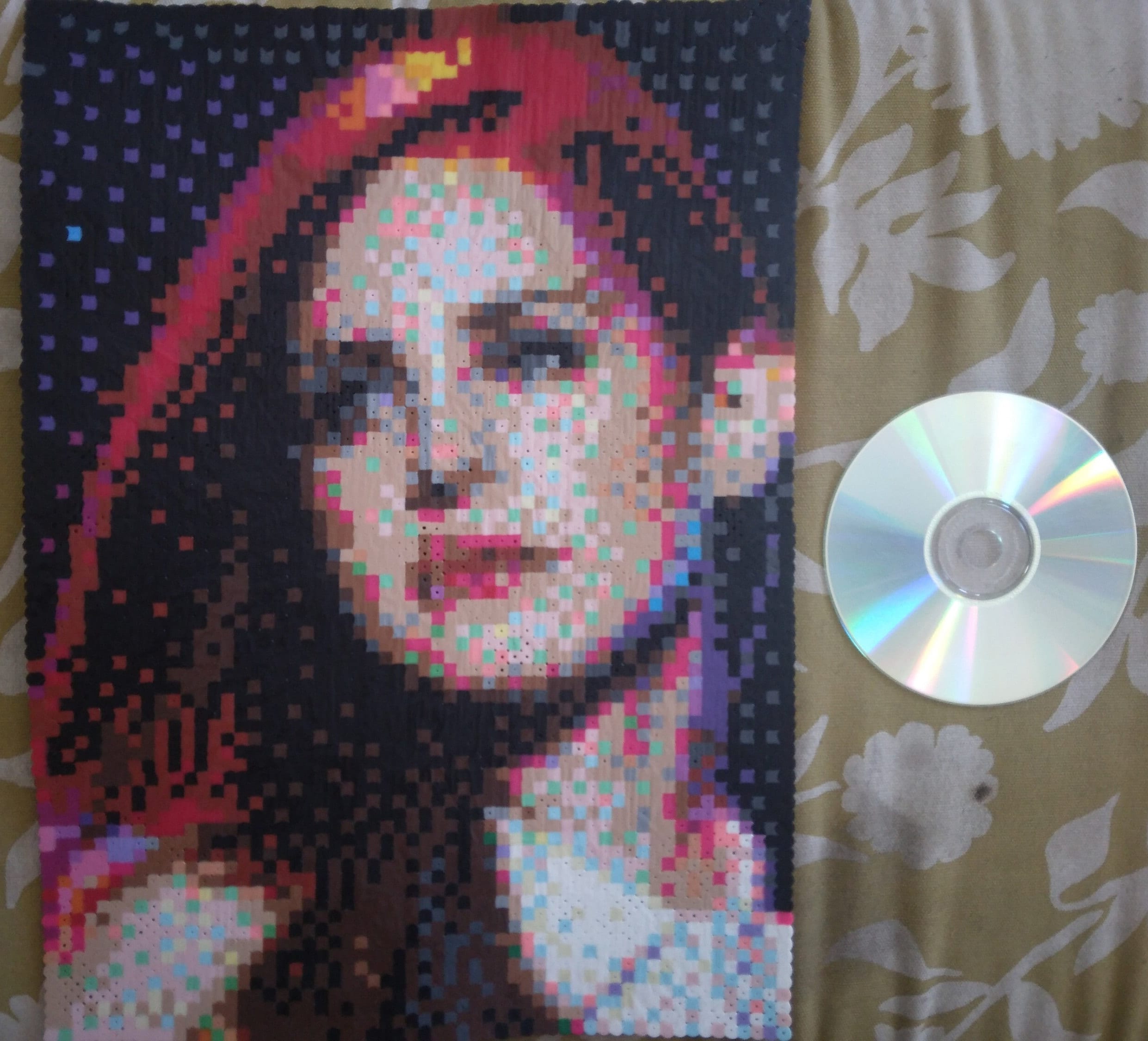 Lana Del Rey Perler Bead Art Portrait - Etsy