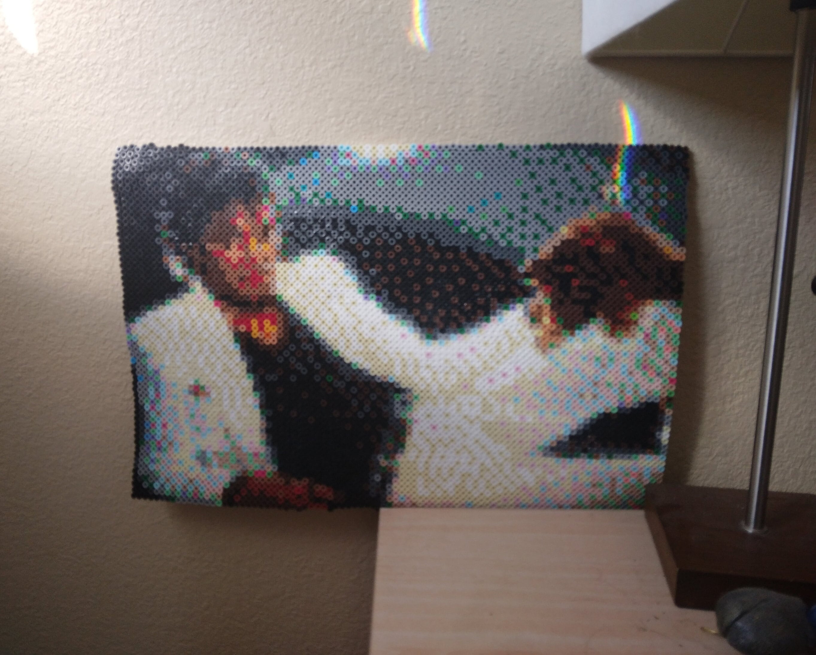Micheal Jackson Thriller Perler Bead Art Portrait - Etsy
