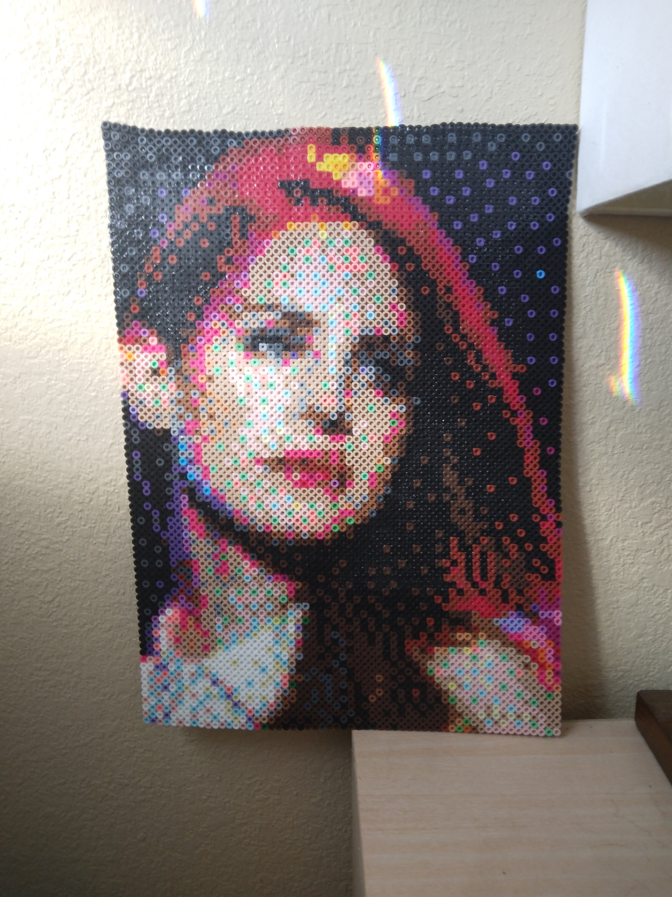 Lana Del Rey Perler Bead Art Portrait - Etsy